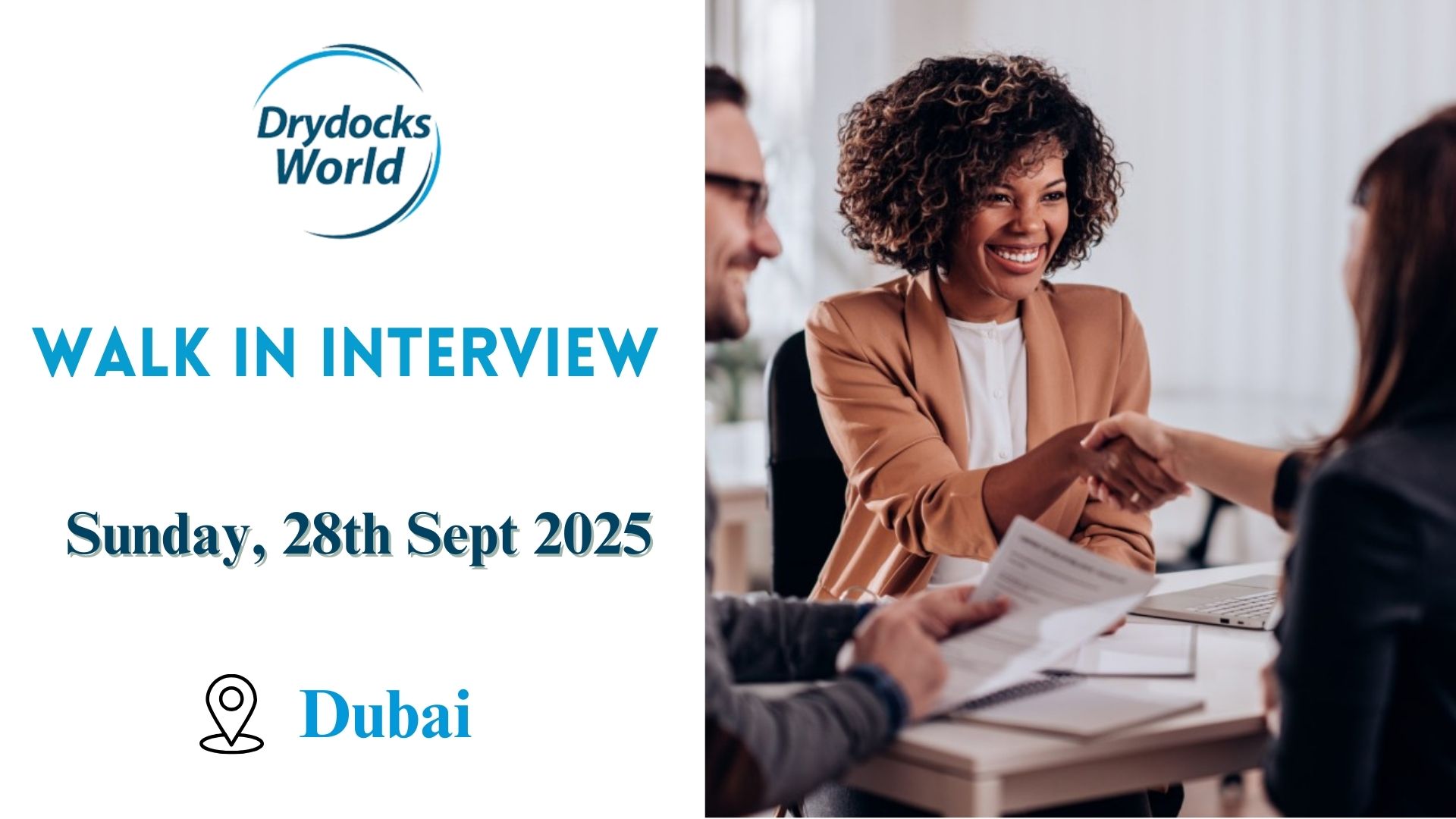 Drydocks World Announced Walk in Interview