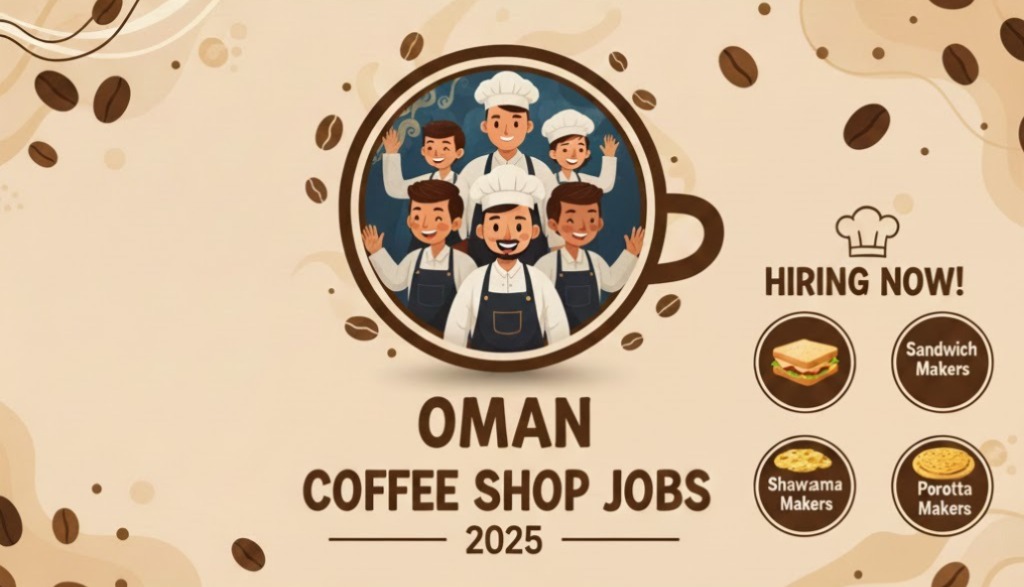 Latest Oman Coffee Shop Jobs 2025